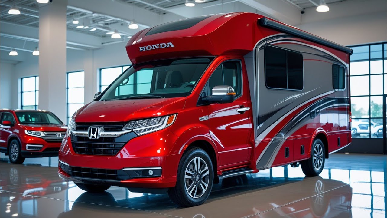 "2025 Luxurious Red Honda RV - Ultimate Motorhome Experience 💸🥰 - YouTube