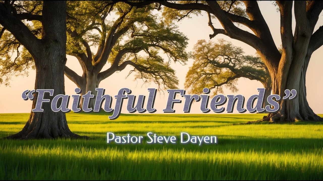 November 23, 2024 | "Faithful Friends" Pastor Steve Dayen | Brunswick ...