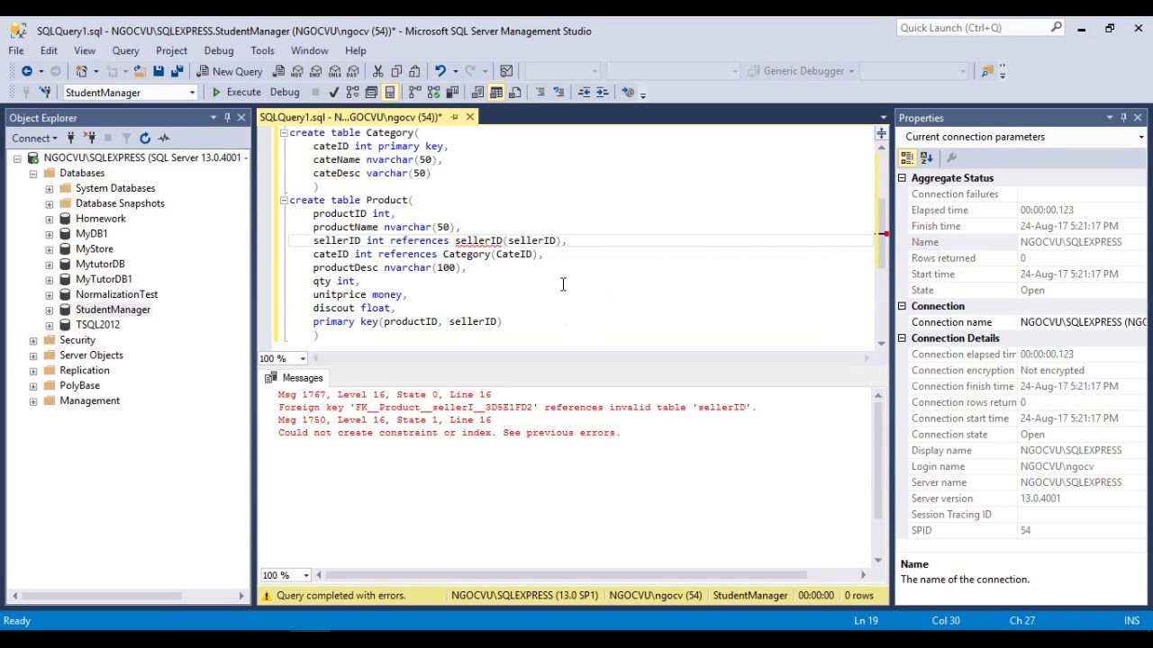Code for database Assignment by GCH16136 - YouTube