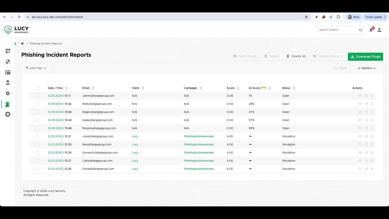 Lucy version 5.5 - New features for improved Awareness Training and ...