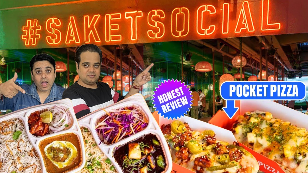 Saket Social Pocket Pizza Review ! Gochujang, Paneer & Cheese – Saket ...