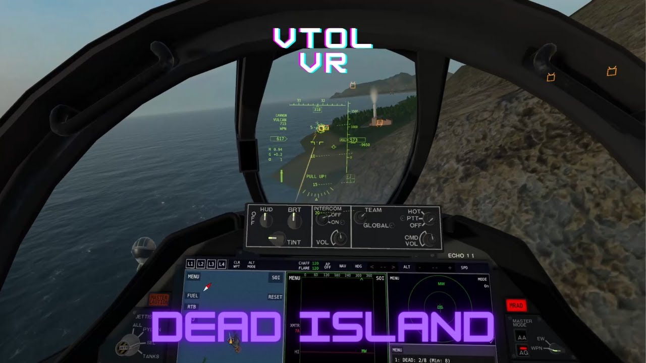 VTOL VR - EF-24G Campaign - DEAD Islands - YouTube