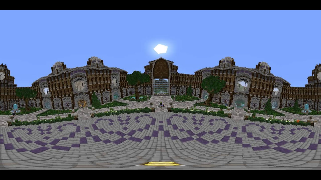 360° Minecraft Hive lobby - YouTube