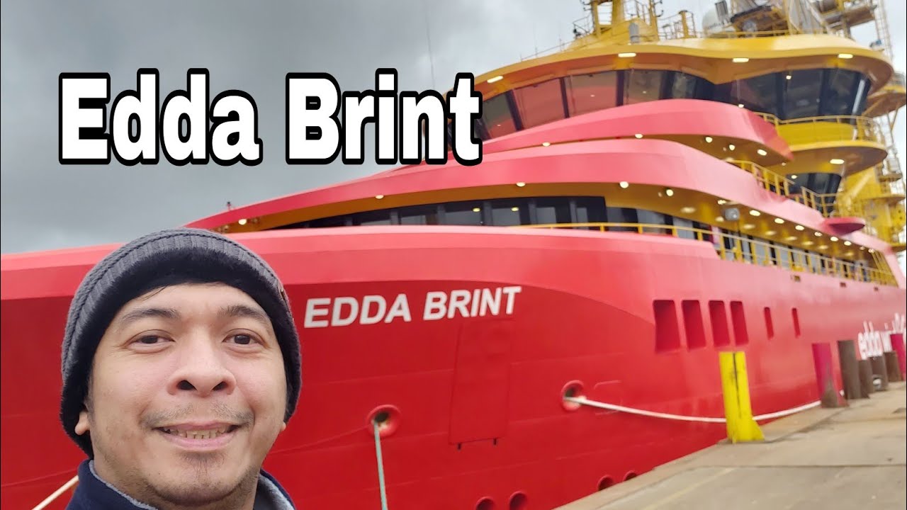 EDDA BRINT Offshore Support Vessel Walk thru Part 1 - YouTube