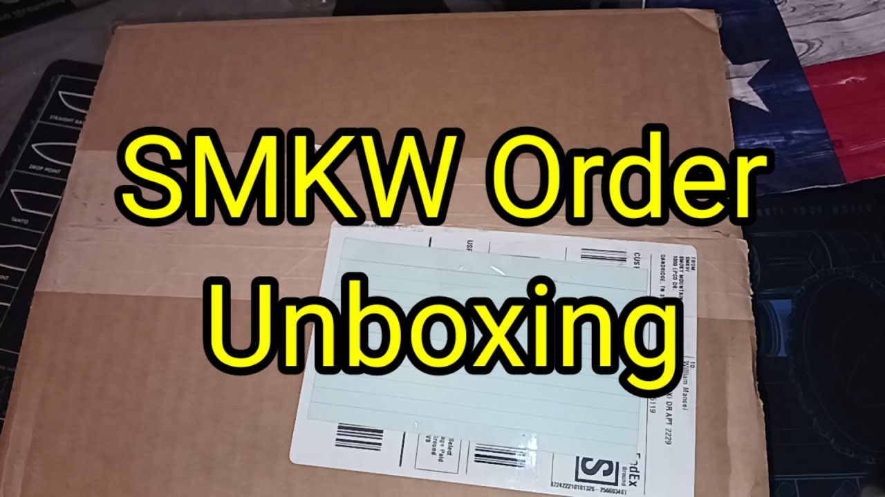 (M008) SMKW Order Unboxing - YouTube