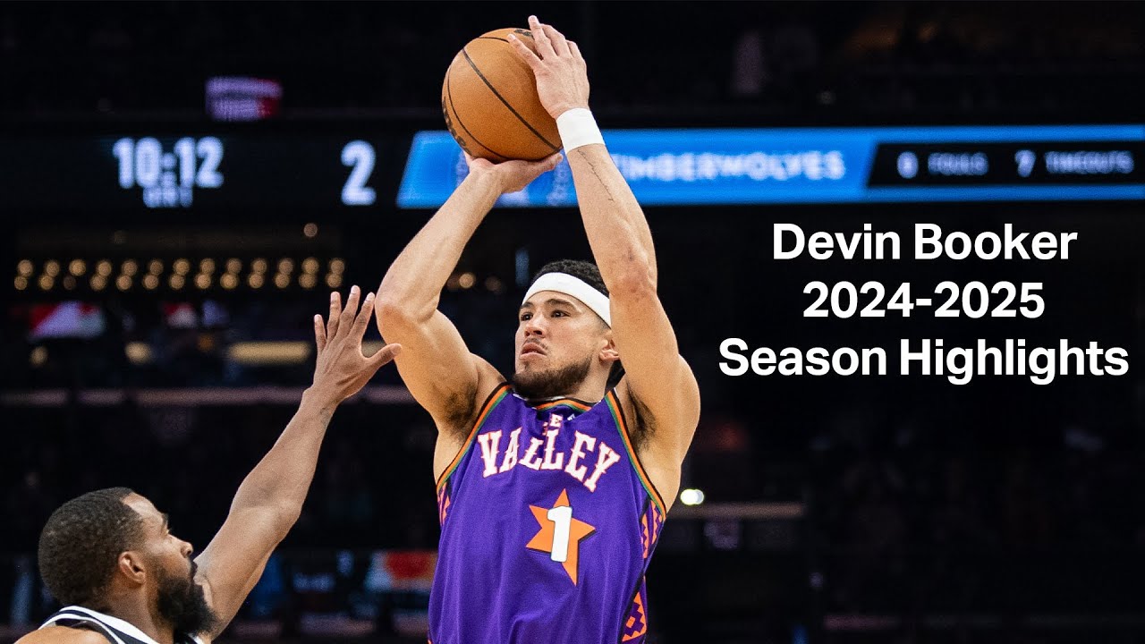 Devin Booker 2024-2025 Season Highlights and Best Plays | Phoenix Suns ...