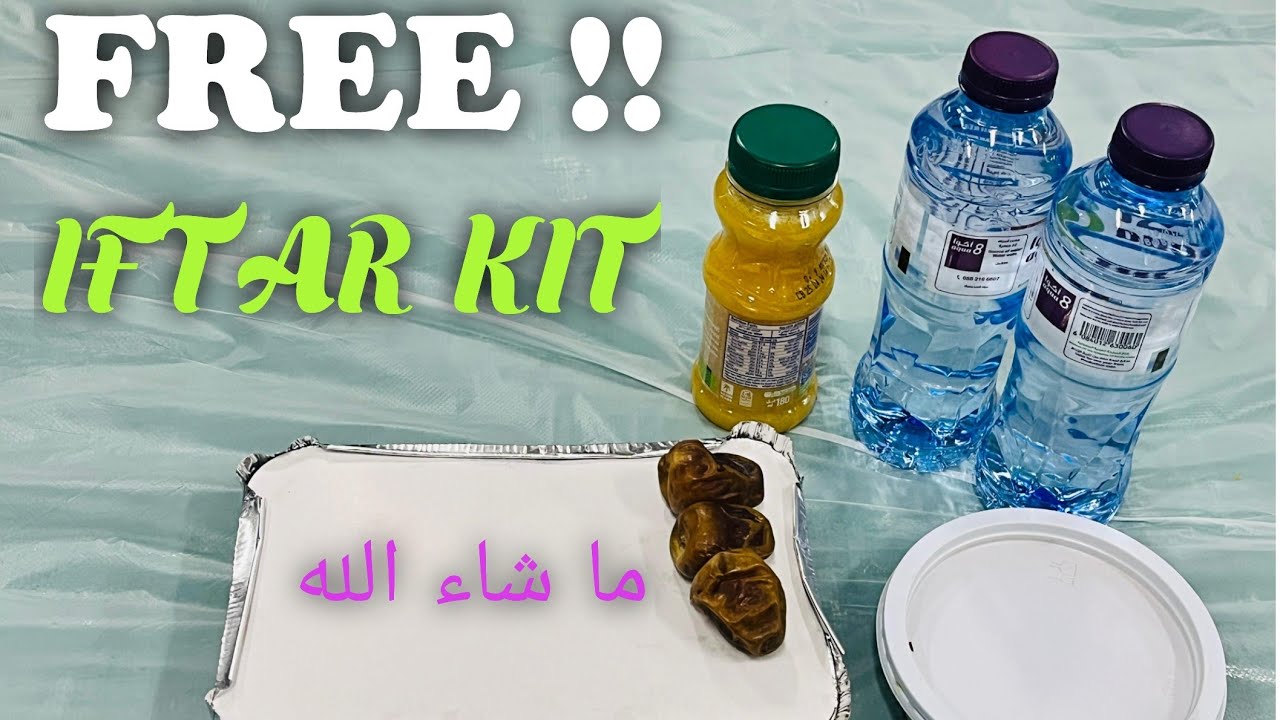 Free IFTAR KIT | Ramadan 2024 | Abu Siddik masjid - Al malas |Musafir ...