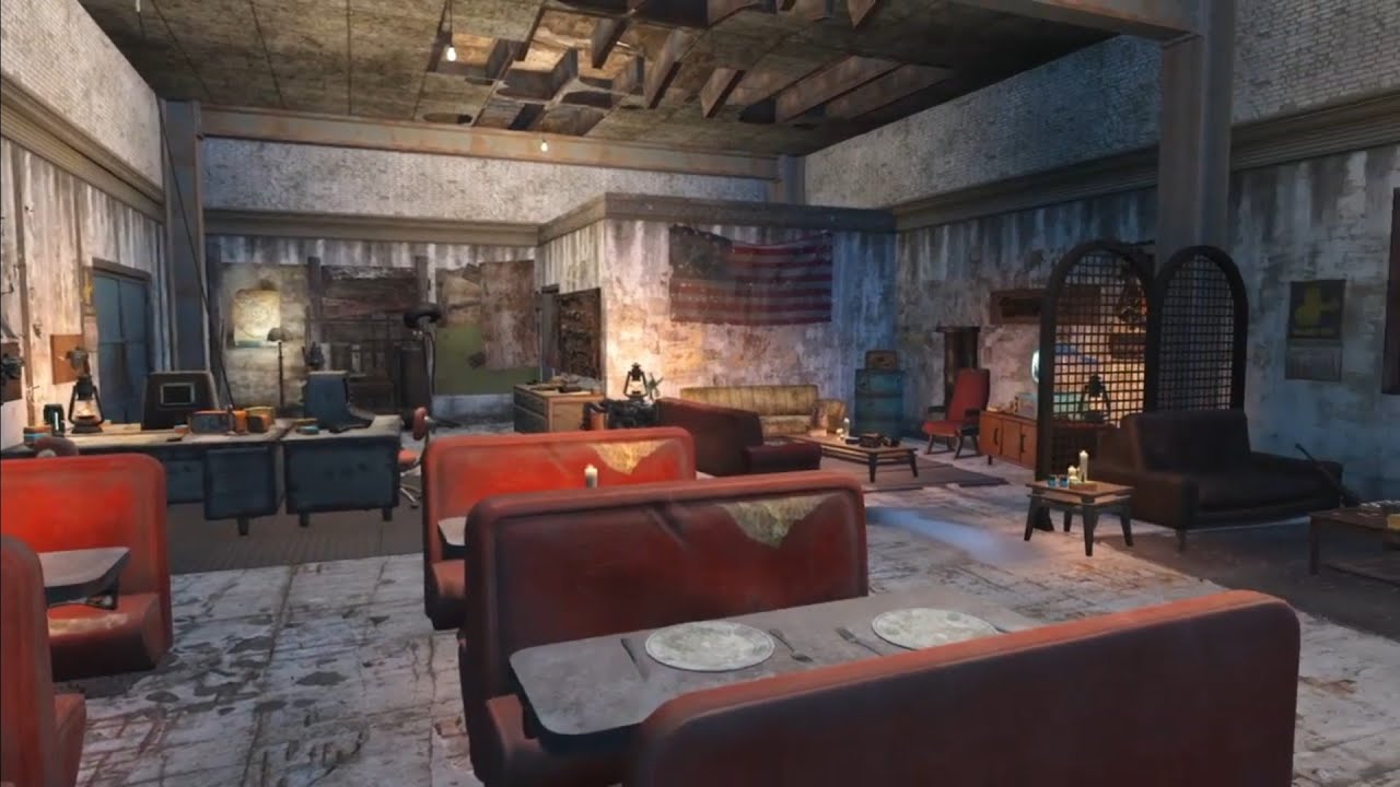 Fallout 4 Safehouse (PS4 with mods) - YouTube