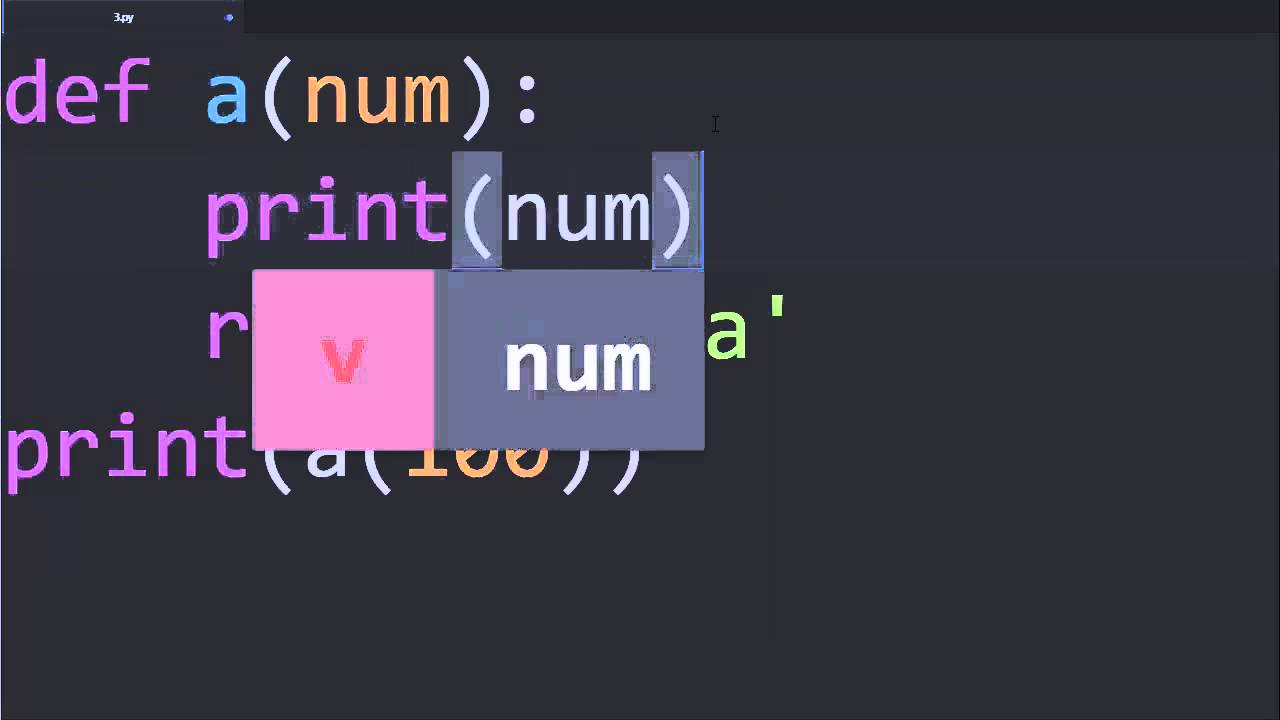 Python & Ruby - 함수 4 : 입력값 - YouTube