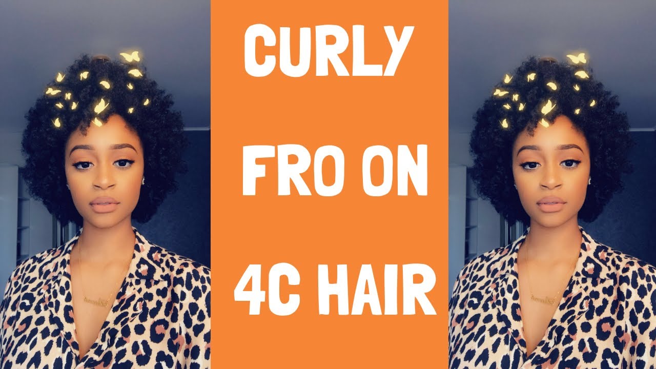 THE PERFECT CURLY AFRO ON 4C HAIR! | FLAT TWIST N CURL - YouTube