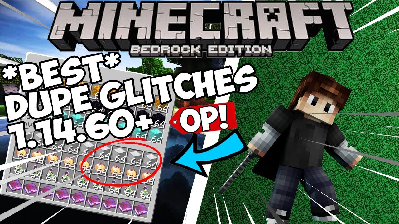 *BEST* Duplication Glitches For 1.14.60+ Minecraft Bedrock Duplication ...