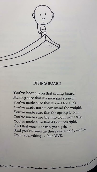 Diving Board by Shel Silverstein - YouTube