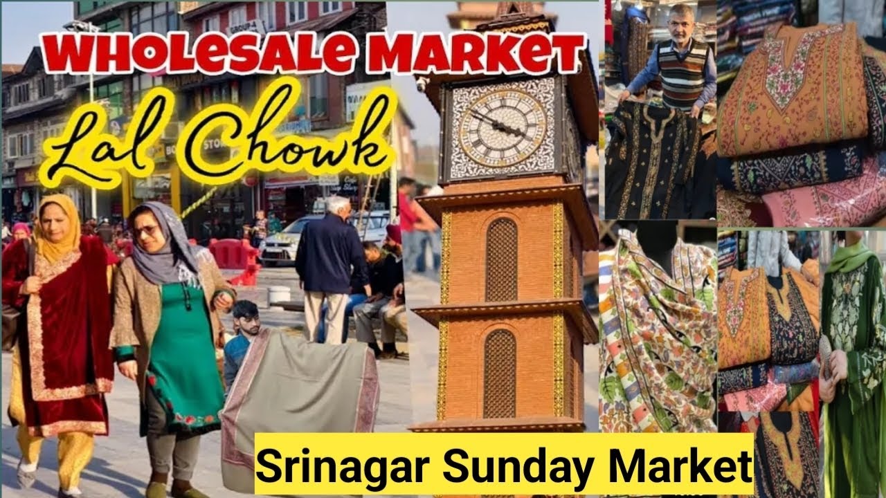 Kashmir local market || wholesale markethidden market Srinagar market ...