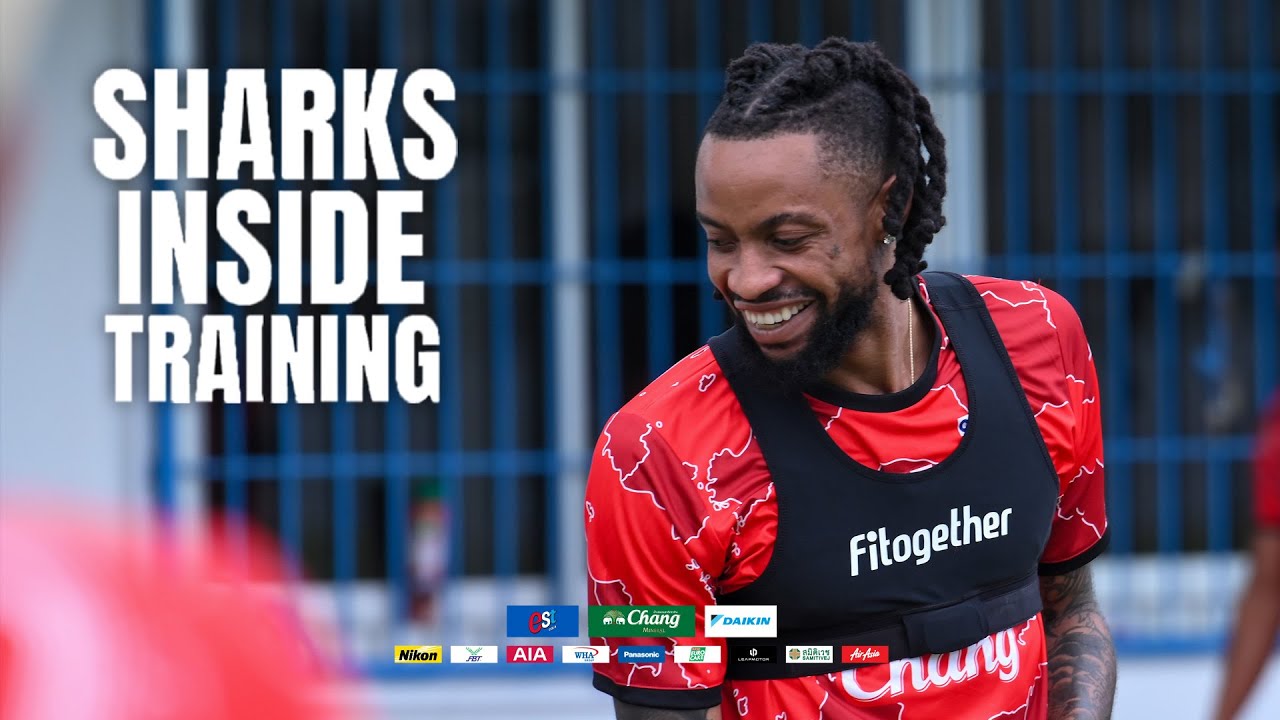 🦈 SHARKS Inside Training : Bolingi in session with full squad training ...