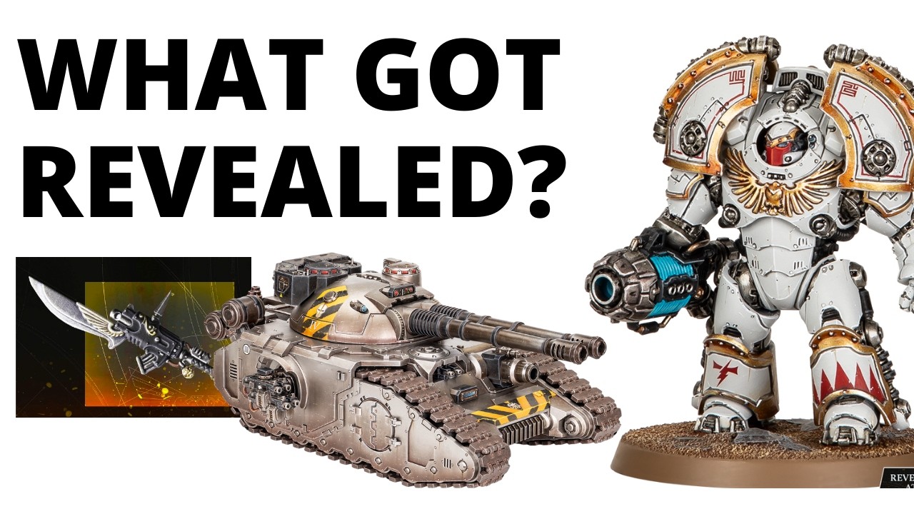 BIG Model Reveals - Plastic Custodes, Biggest Dreadnought + Fellblade ...