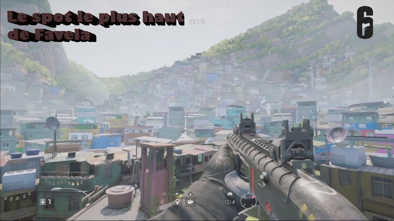 LE SPOT LE PLUS HAUT DE FAVELA! (Rainbow Six Siege) - YouTube