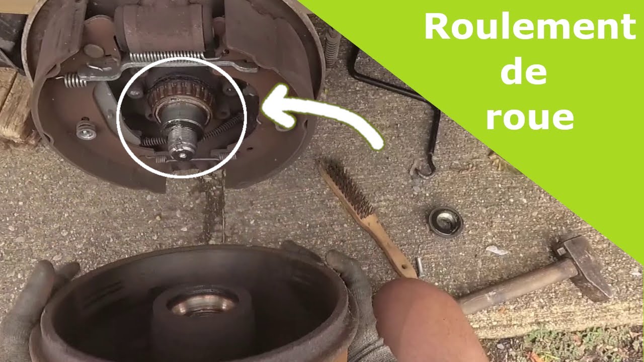 Changer un roulement roue (Renault Master 2) - YouTube