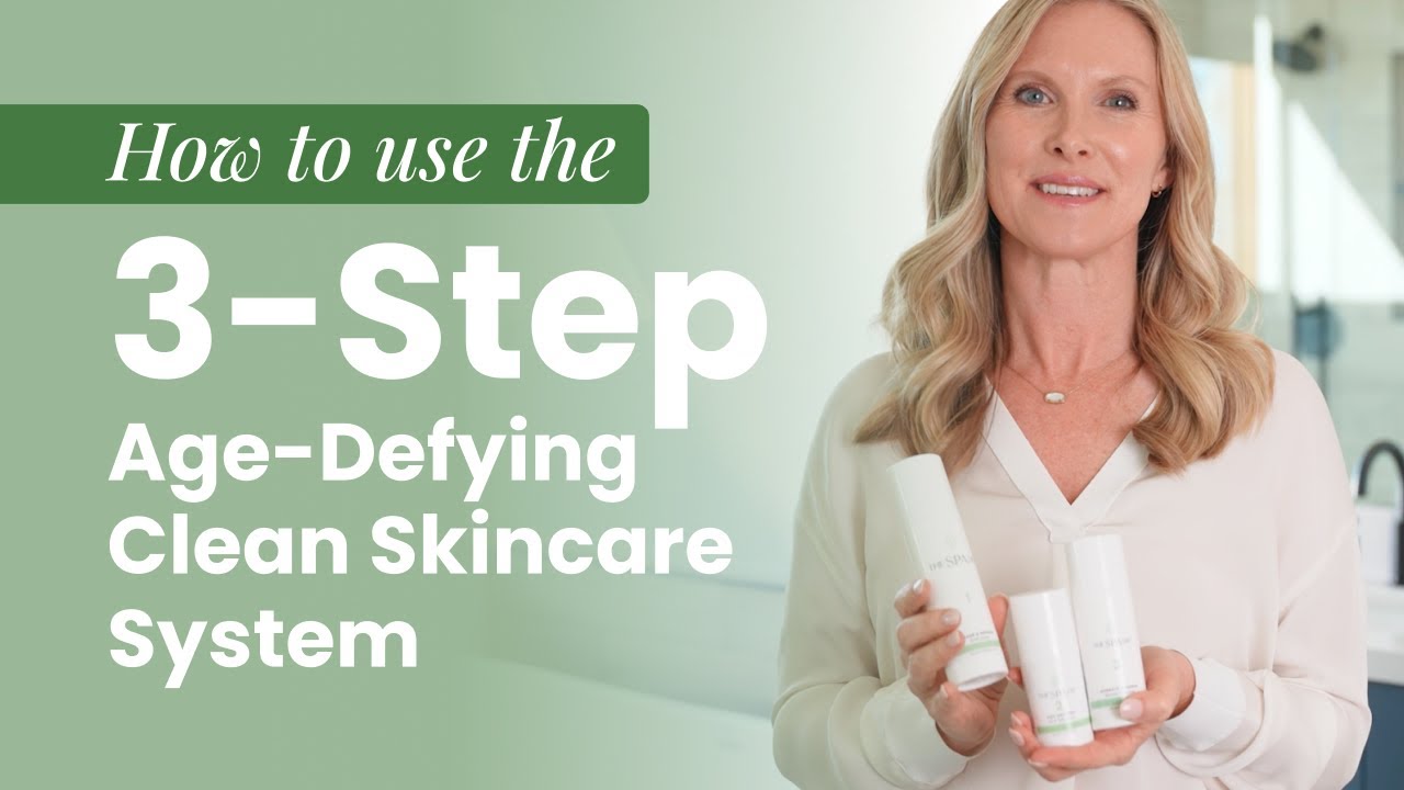 How to use the 3-Step Age-Defying Clean Skincare System - YouTube