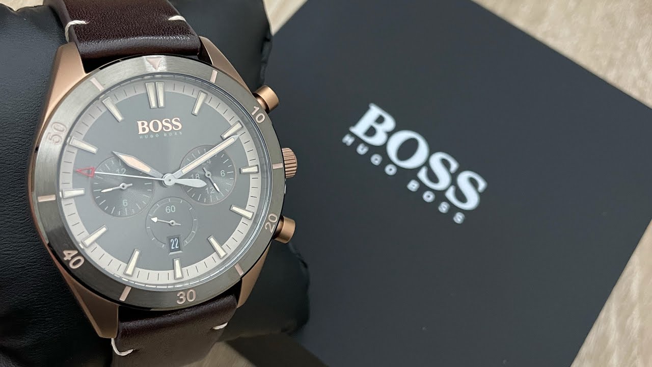 Hugo Boss Santiago Men’s Watch 1513861 (Unboxing) @UnboxWatches - YouTube