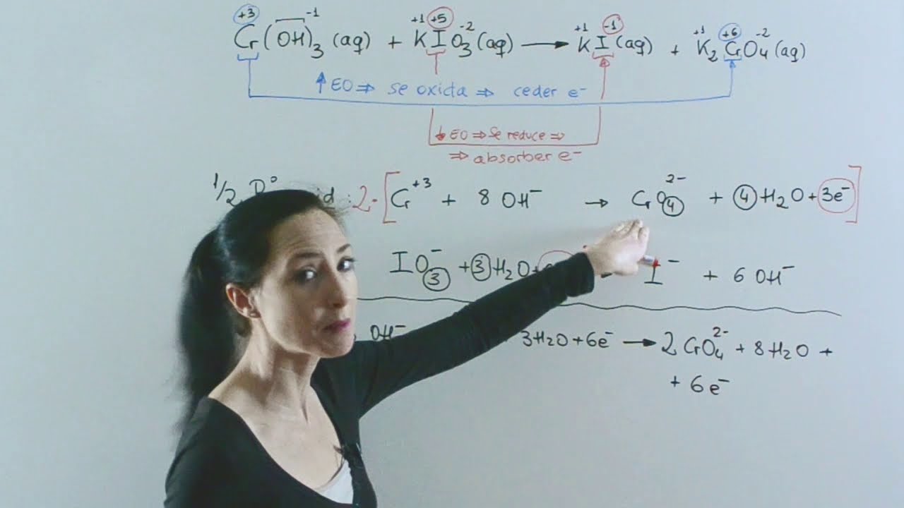 Metodo ion electron medio basico I - YouTube