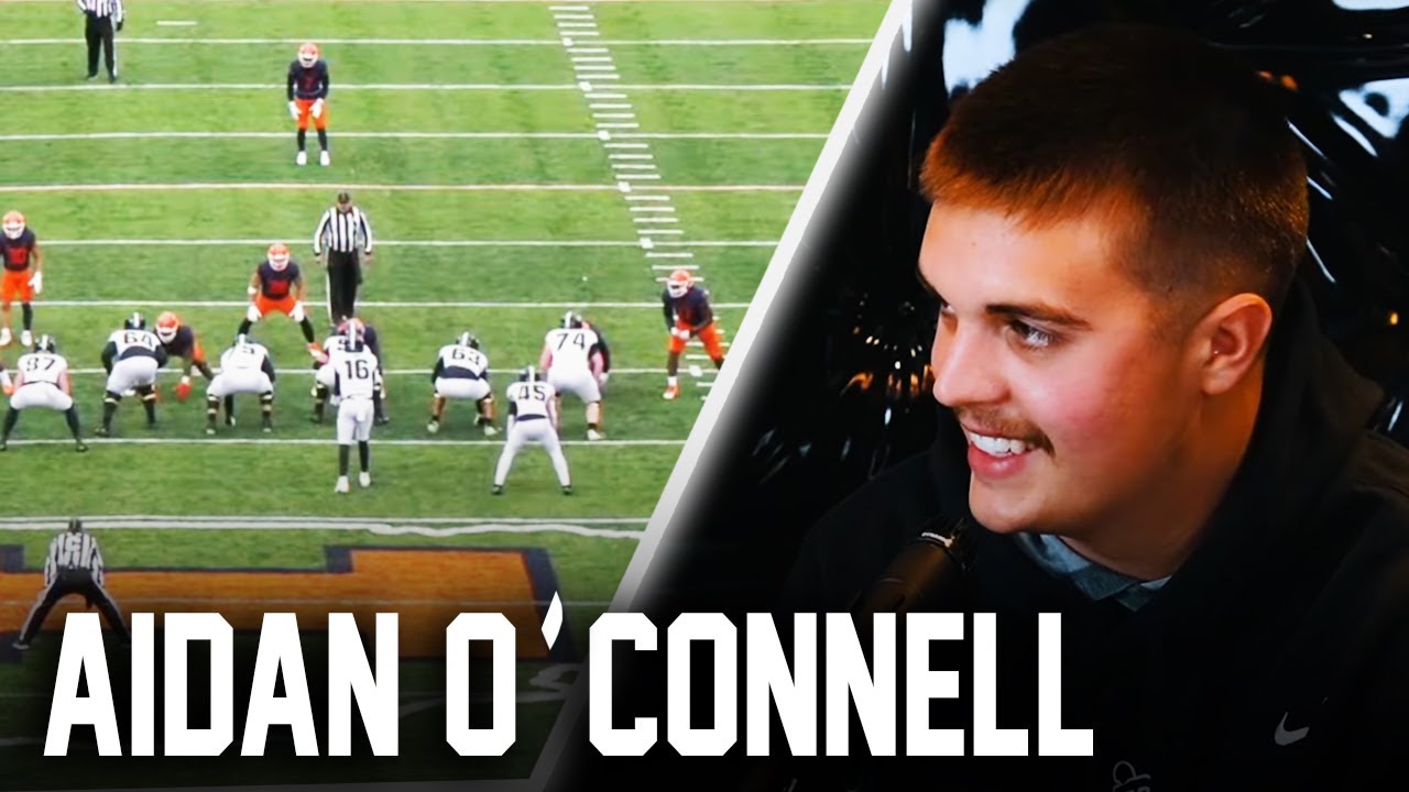 Aidan O'Connell breaks down his own tape from Purdue! - YouTube