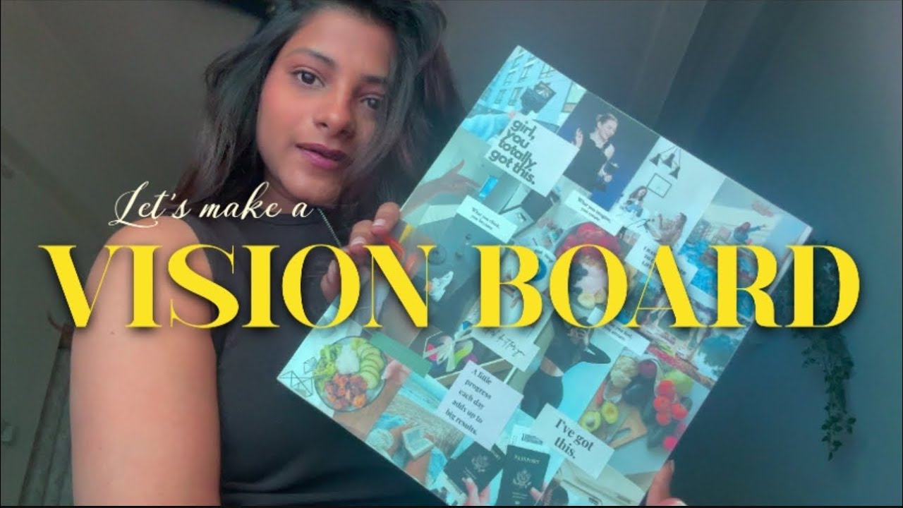 Lets Make a Vision Board | Mobile Version | Goals of 2025 | Muddhugumma ...