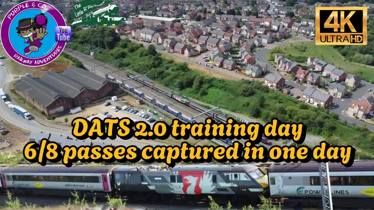 Test train 'Project Electra' - six out of eight passes captured in one ...