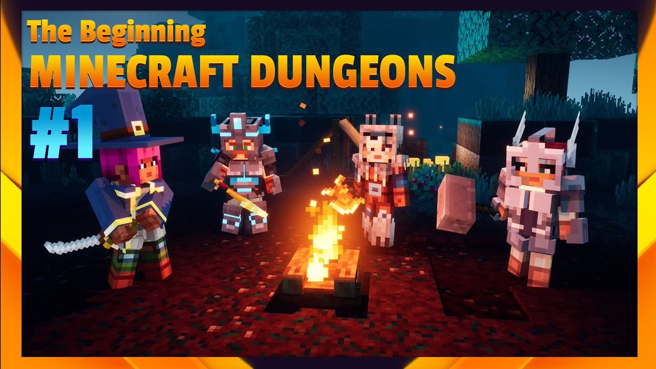Minecraft Dungeons - The Beginning - YouTube