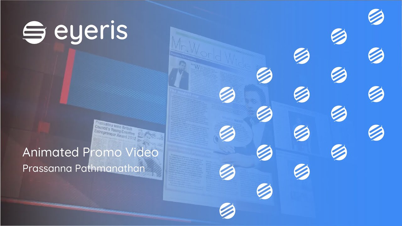 Prassanna Pathmanathan ~ TOYP Awards 2016 ~ Animated Promo Video - YouTube