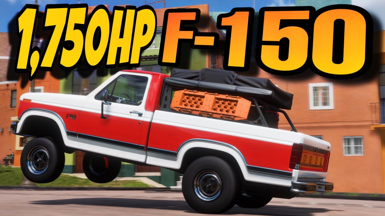 FORZA HORIZON 5 - 1986 FORD F-150 DRAG TUNE - YouTube