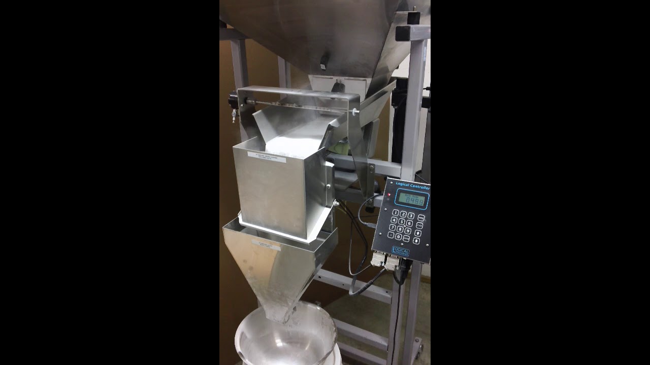 The Logical Machines Model S-4 Automatic Scale System filling 1lbs ...