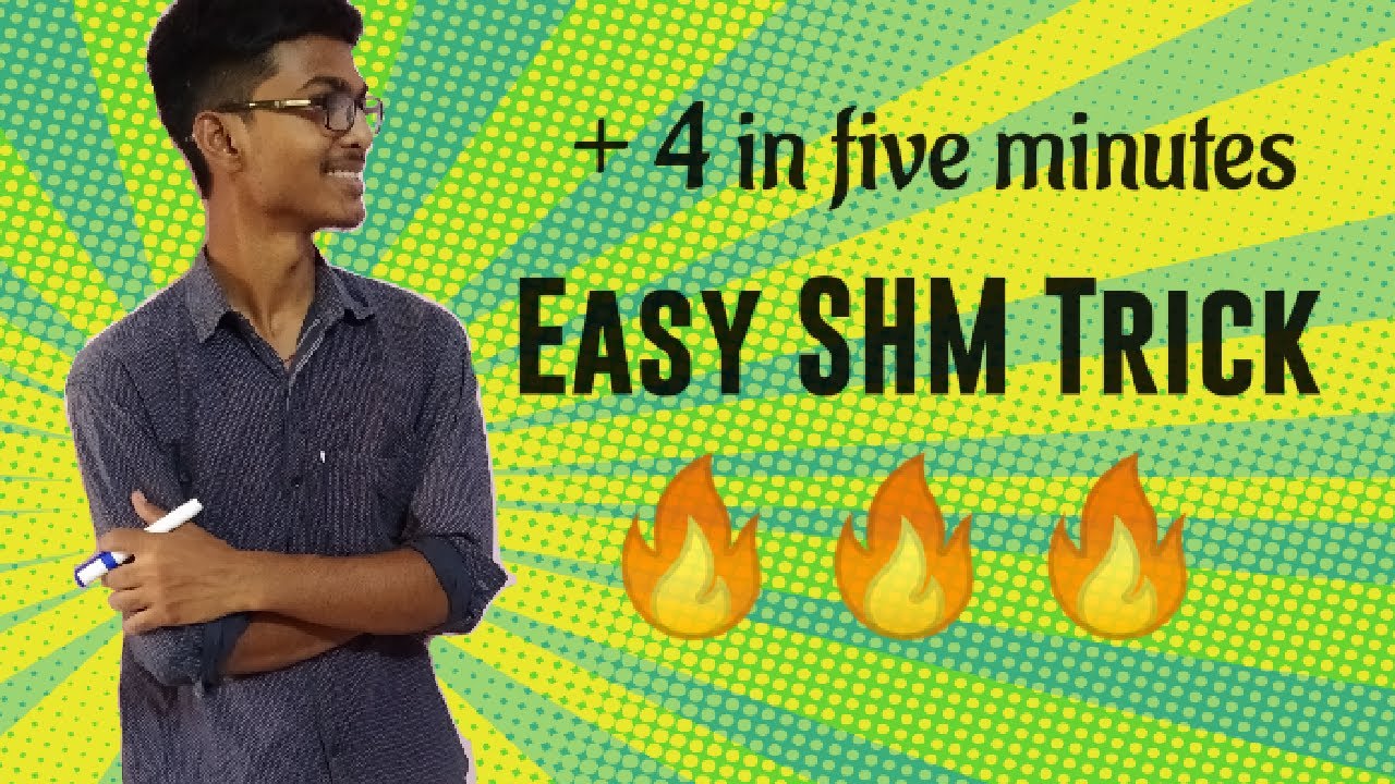 Easy SHM Trick !! | Now Solve Faster 🔥🔥 - YouTube