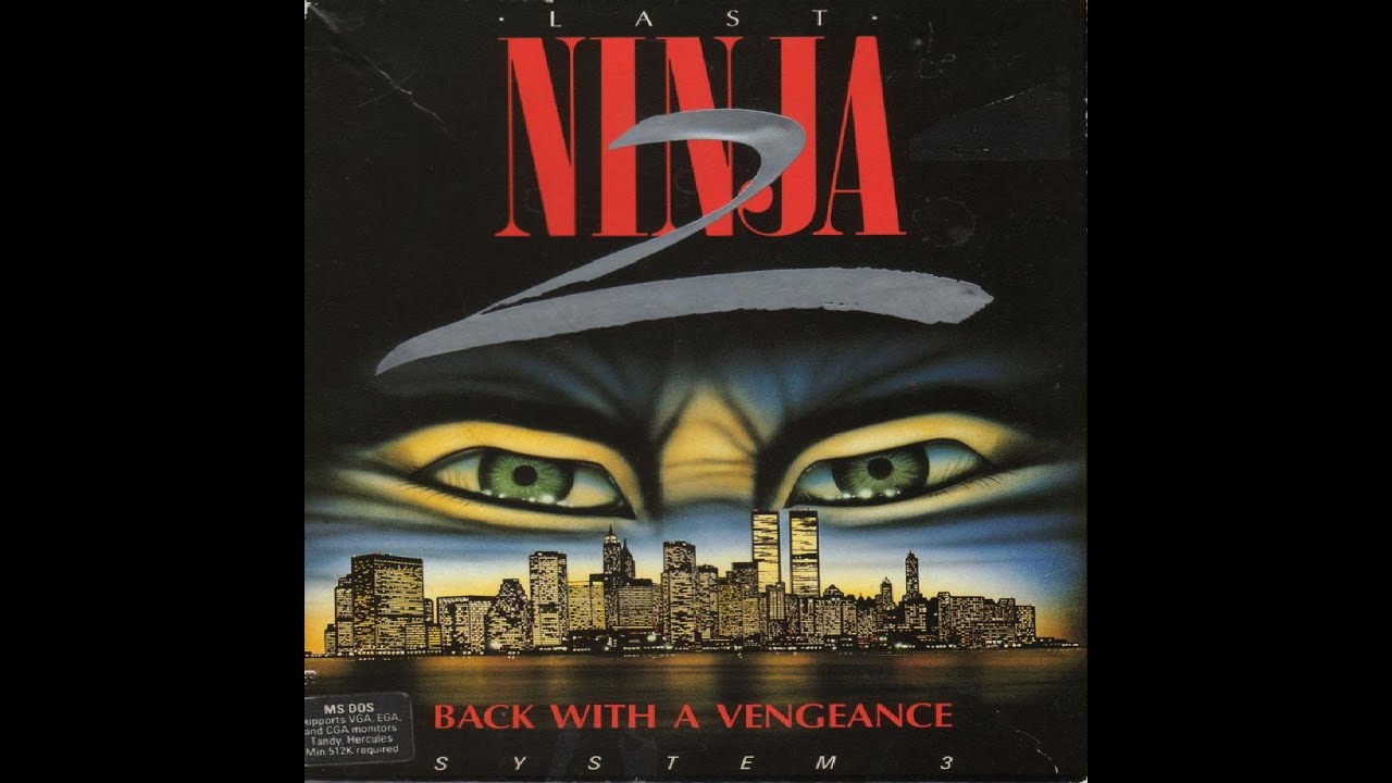 LAST NINJA 2: BACK WITH A VENGEANCE (DOS Gameplay Sample) - YouTube