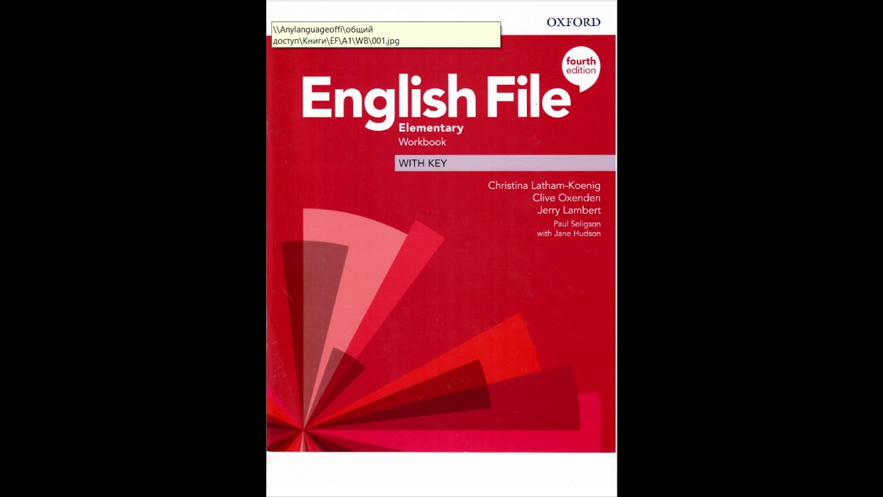 LISTENING English File 4e Elementary WB 1.2 - YouTube