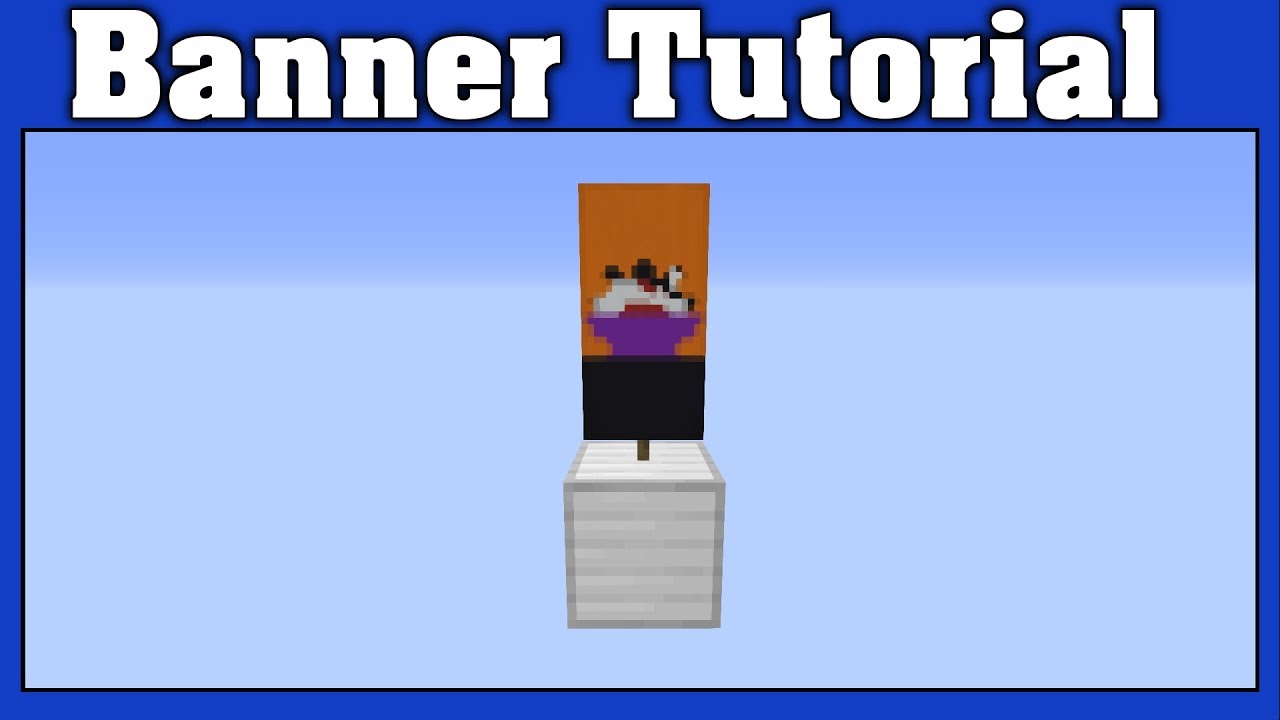Minecraft Candy Bowl Banner Tutorial - YouTube