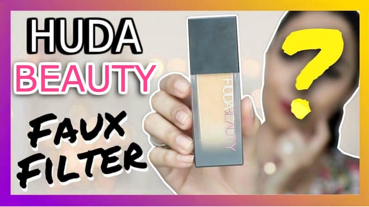 BASE HUDA BEAUTY FAUX FILTER / PRUEBA EN PIEL GRASA | MARIEBELLE ...