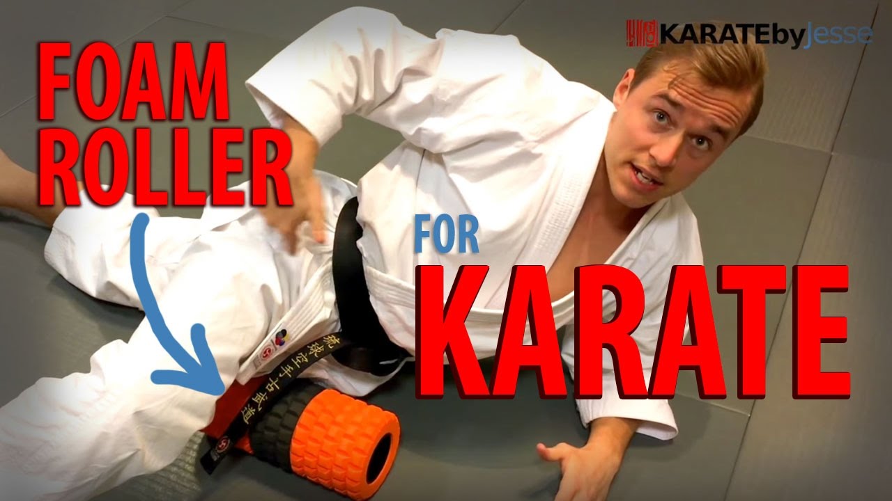 3 FOAM ROLLER EXERCISES FOR KARATE TRAINING — Jesse Enkamp - YouTube