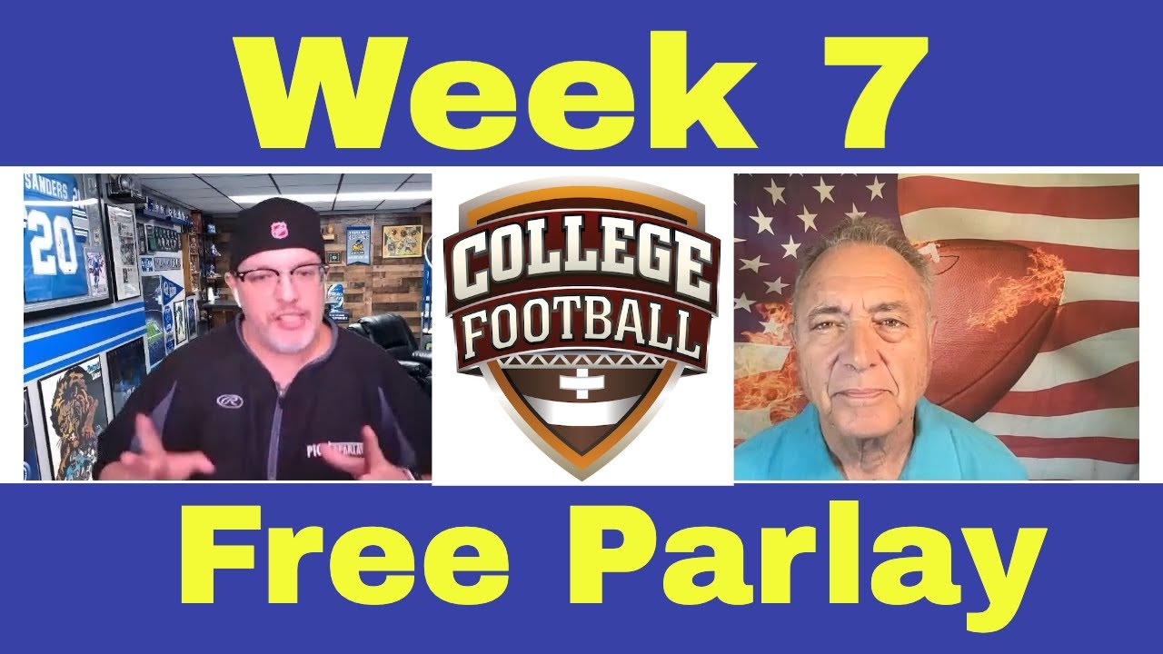 Week 7 NCAAF Two Team Free Parlay l Saturday 10/15/22 l Picks & Parlays ...