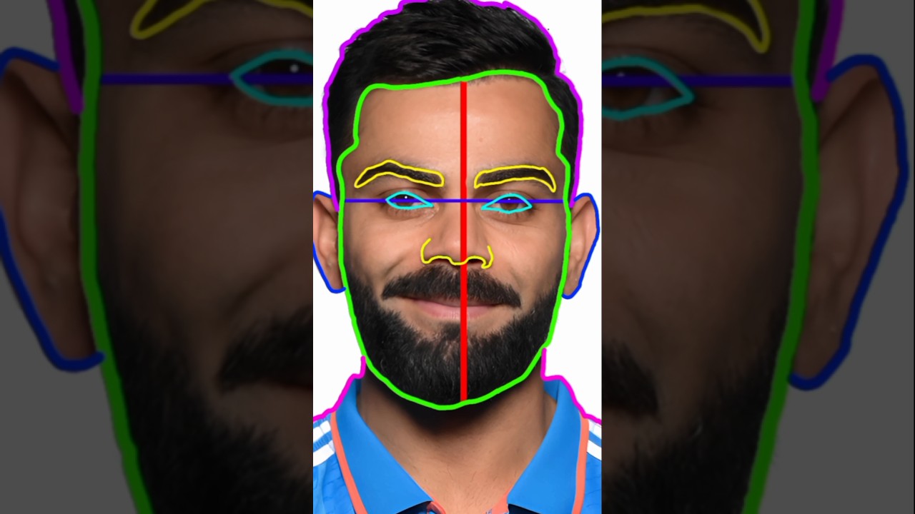 How to Draw Virat Kohli ⚡💙🔥 - YouTube