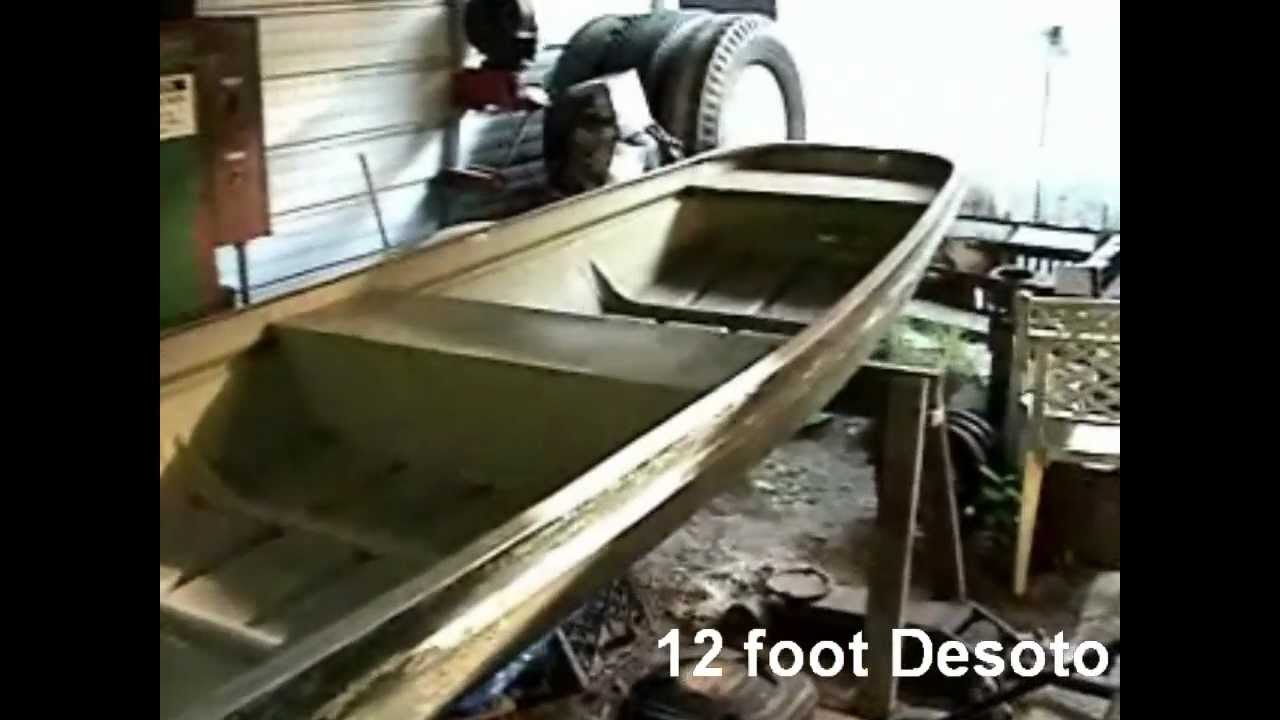 Jon Boat Project part 1 - YouTube