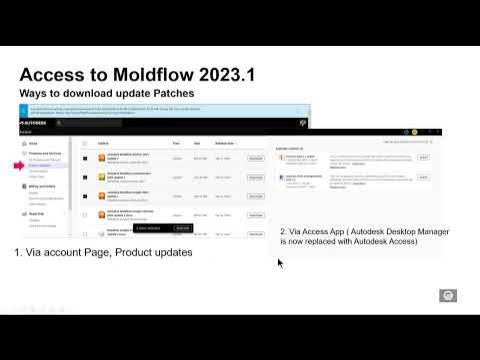 Access to Moldflow 2021.2 Via Moldflow Synergy 2023 - YouTube