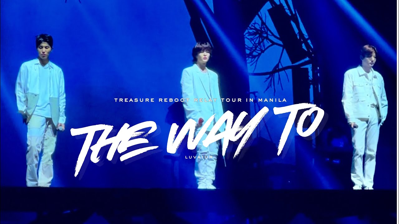 [4K] 20240504 트레저(TREASURE) THE WAY TO @ 2024 TREASURE RELAY TOUR ...