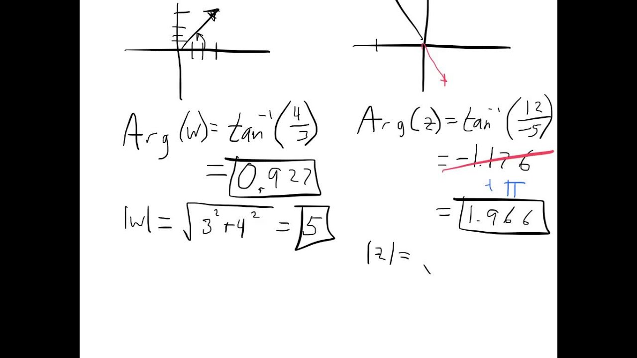 Lesson Cx.2a - Argand Diagrams, Modulus, Argument, And Multiplying