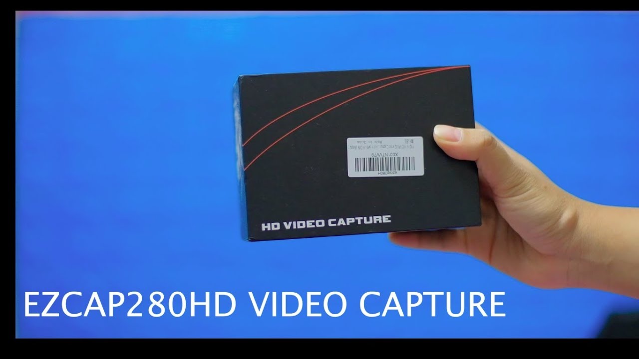 ezcap 280hb hd video capture device - YouTube