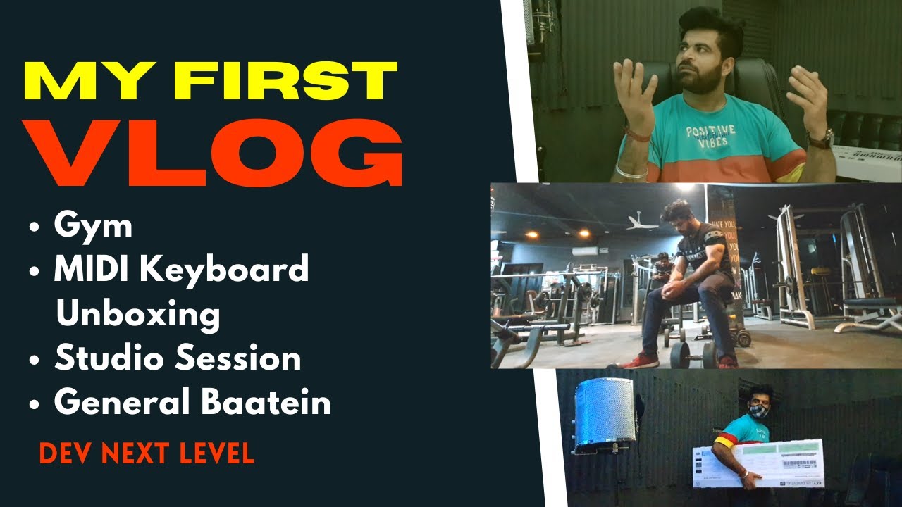 MY FIRST VLOG - A Day In The Life Of A Music Producer - Dev Next Level ...