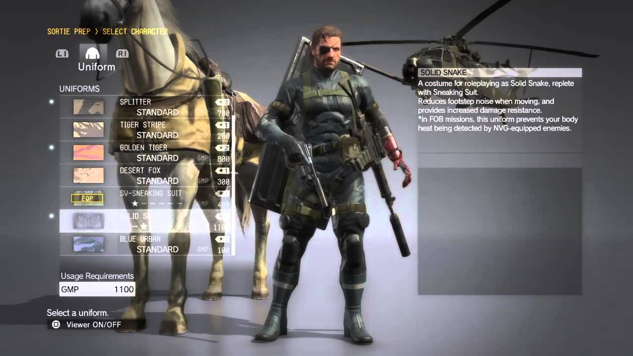 MGS V: TPP - Solid Snake is back!!! - YouTube