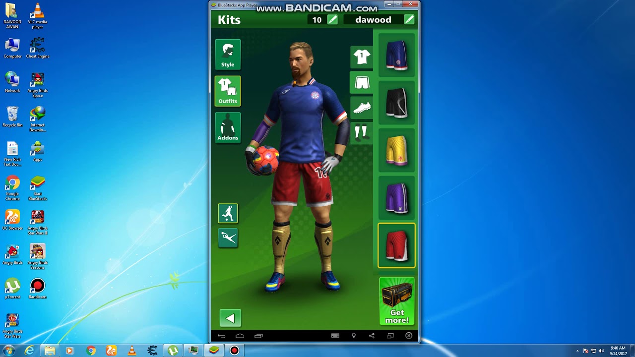 football strike on computer - YouTube