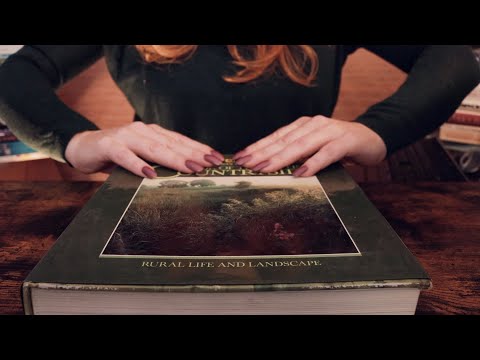 Library Reading Time 🌟 ASMR Whisper 🌟 Book Creaking, Pages, Tapping