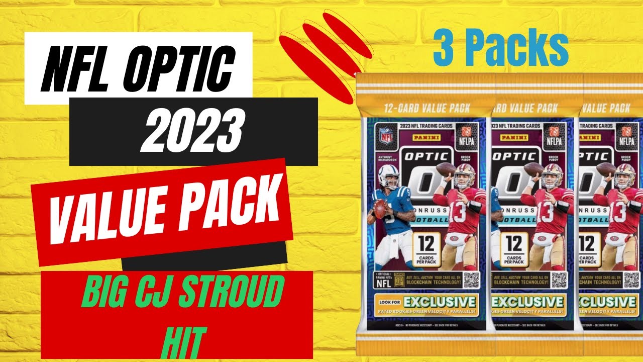 2023 Optic Football Target Value Pack Rip 3 Packs Big CJ Stroud Pull ...