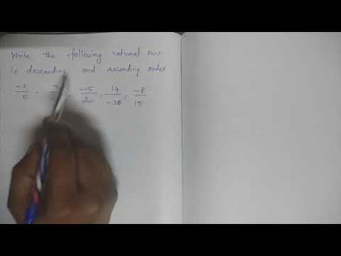 8th maths rational numbers - YouTube